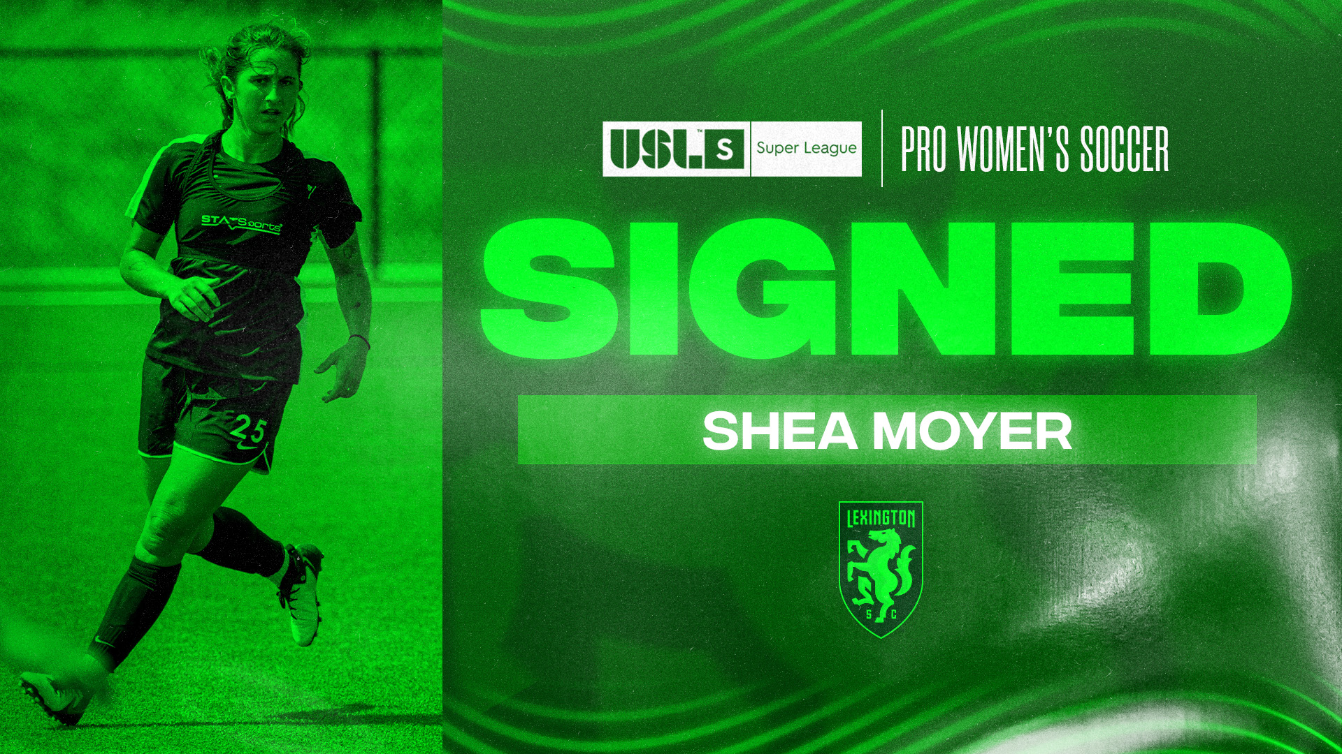 Lexington SC announces official signing of Shea Moyer to inaugural ...